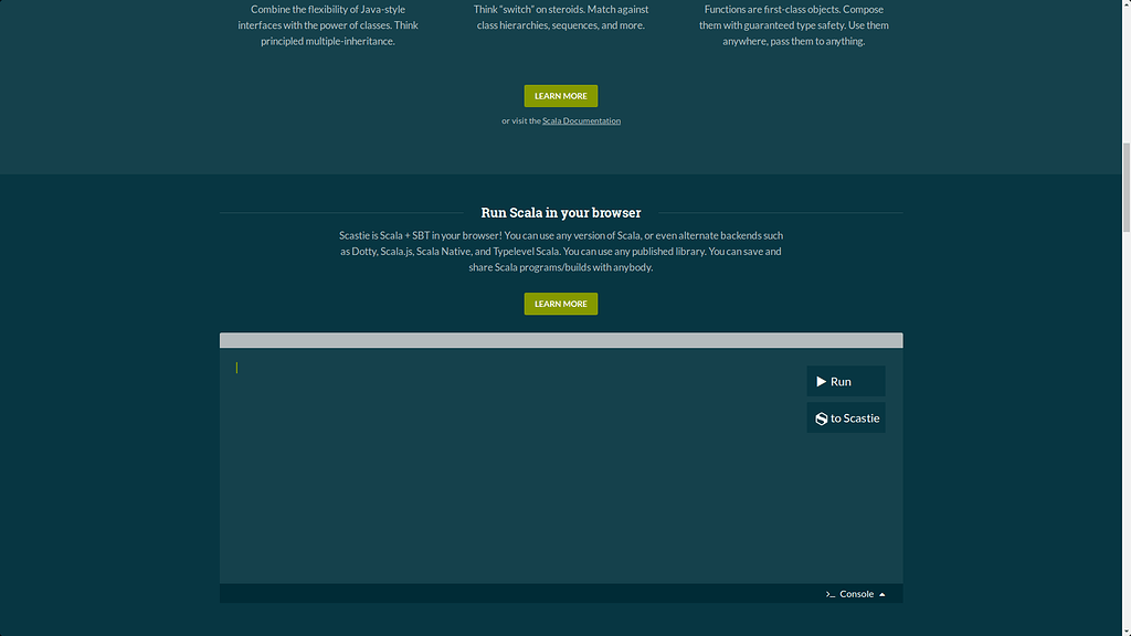 Contest: scala-lang.org frontpage code snippet - Documentation - Scala ...