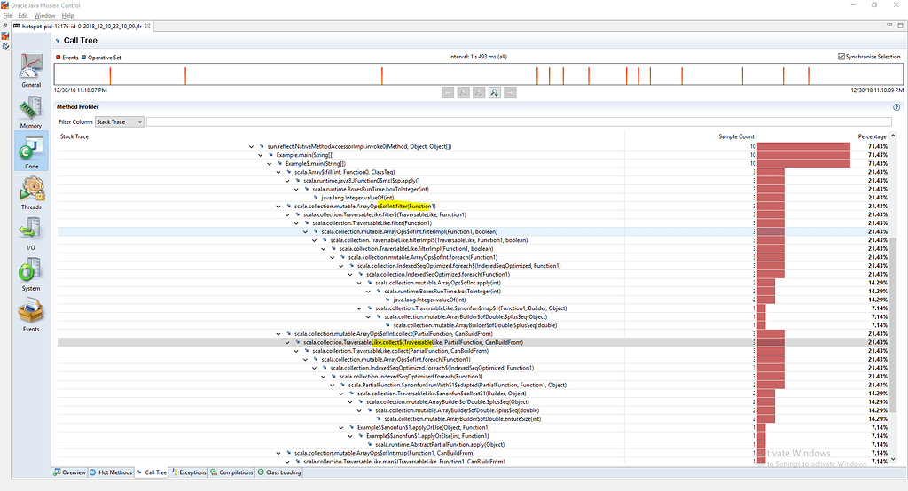 Java Mission Controljmc Adaptation For Scala Profiling Tooling Scala Contributors